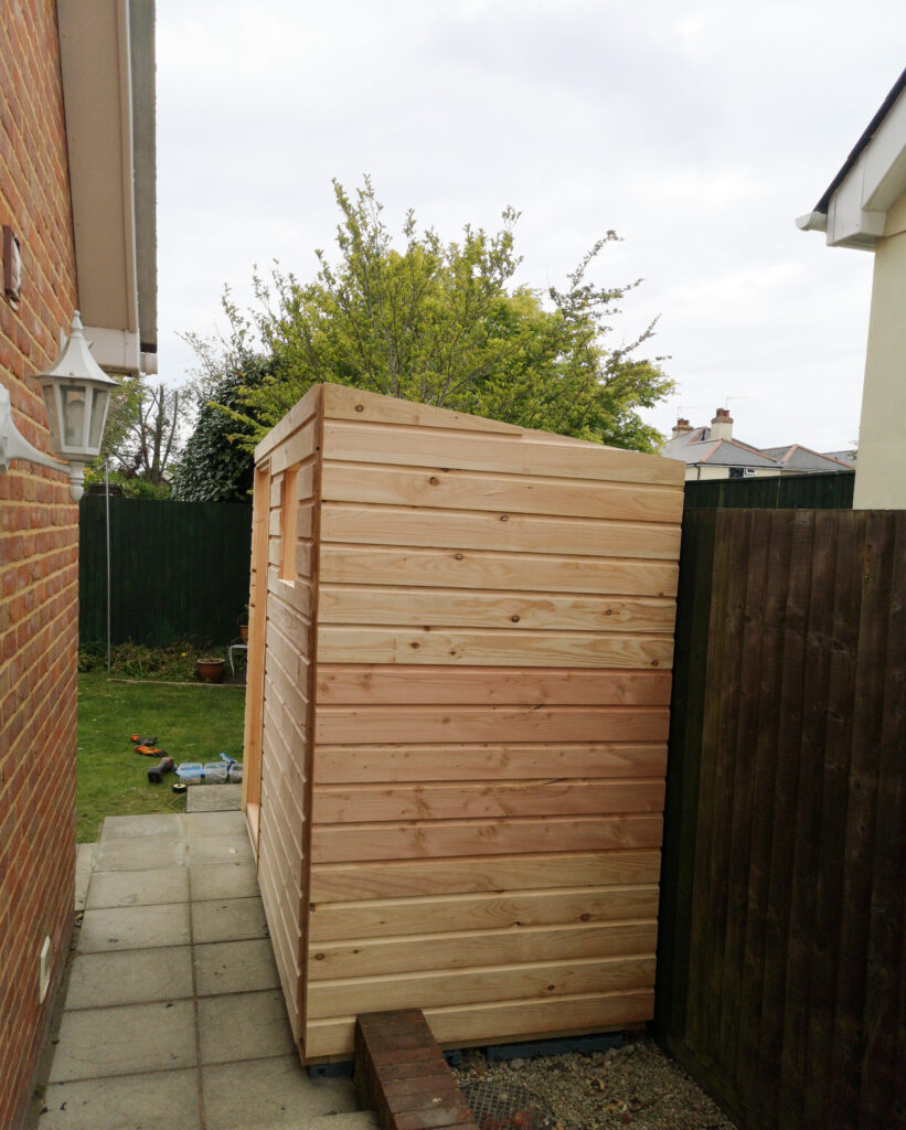 4. Secure bike shed - Bespoke Shed Company